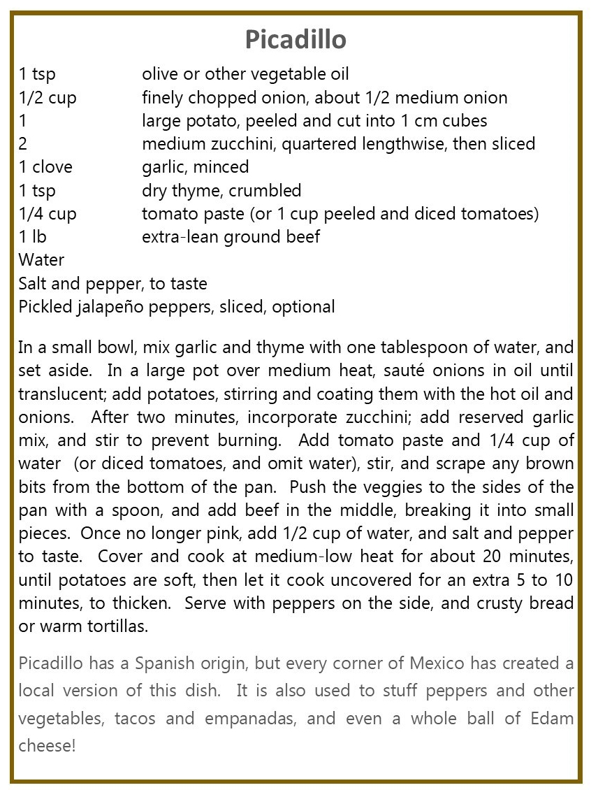 A Mexican Classic: Picadillo – My Slice of Mexico