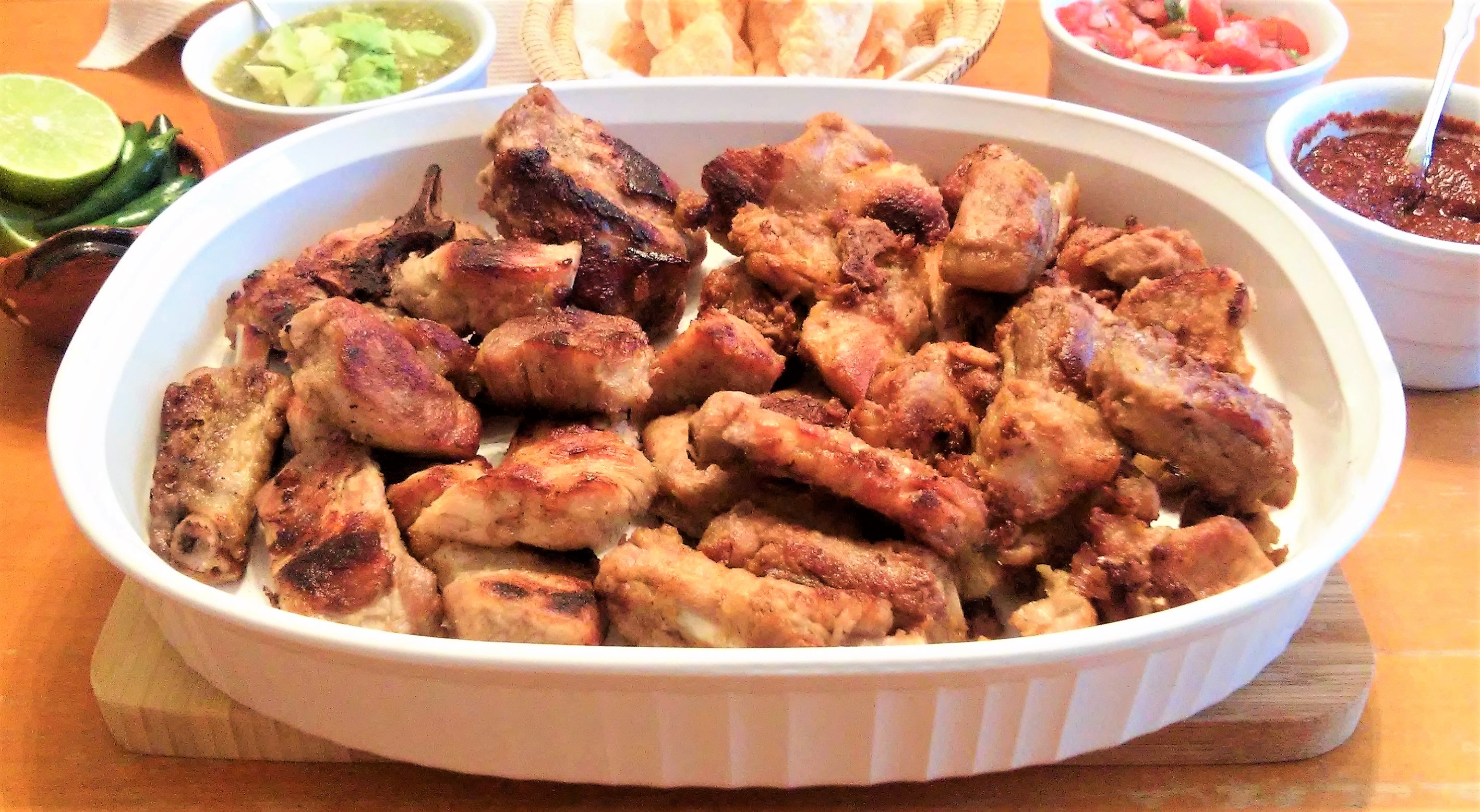 Pan Fried Carnitas – My Slice of Mexico