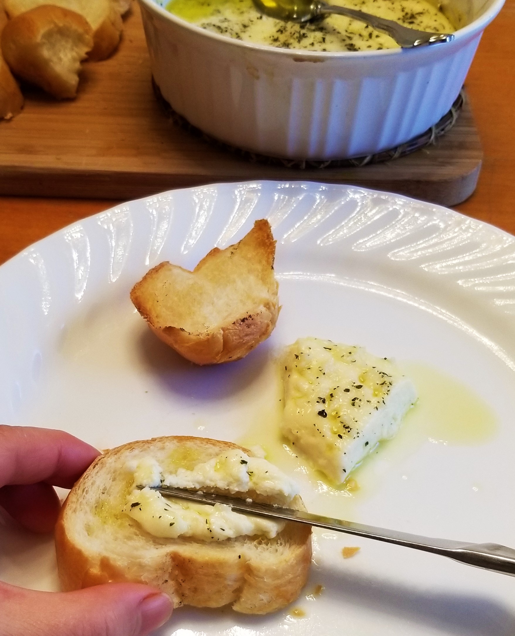 Baked Cheese with Oregano – My Slice of Mexico