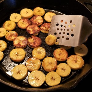 009 frying plantain – My Slice of Mexico