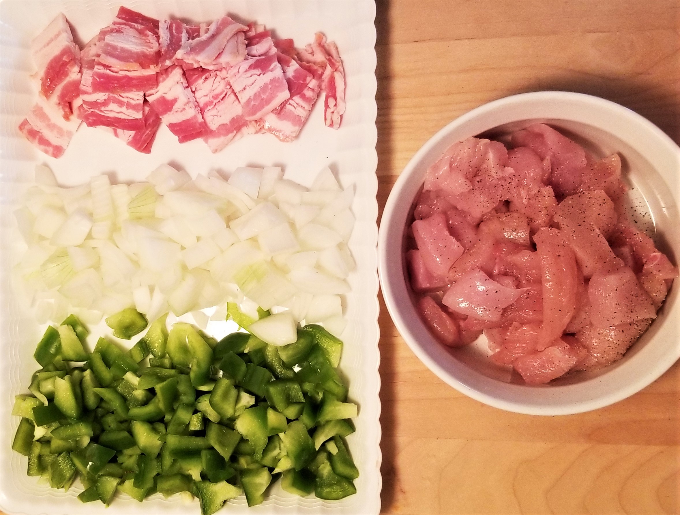 Chicken Alambres – My Slice of Mexico