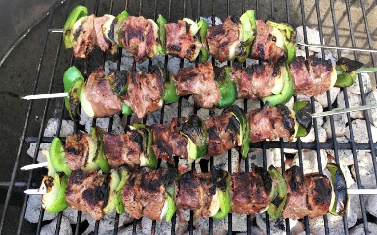 Alambre – A Classic Steak Skewer – My Slice of Mexico