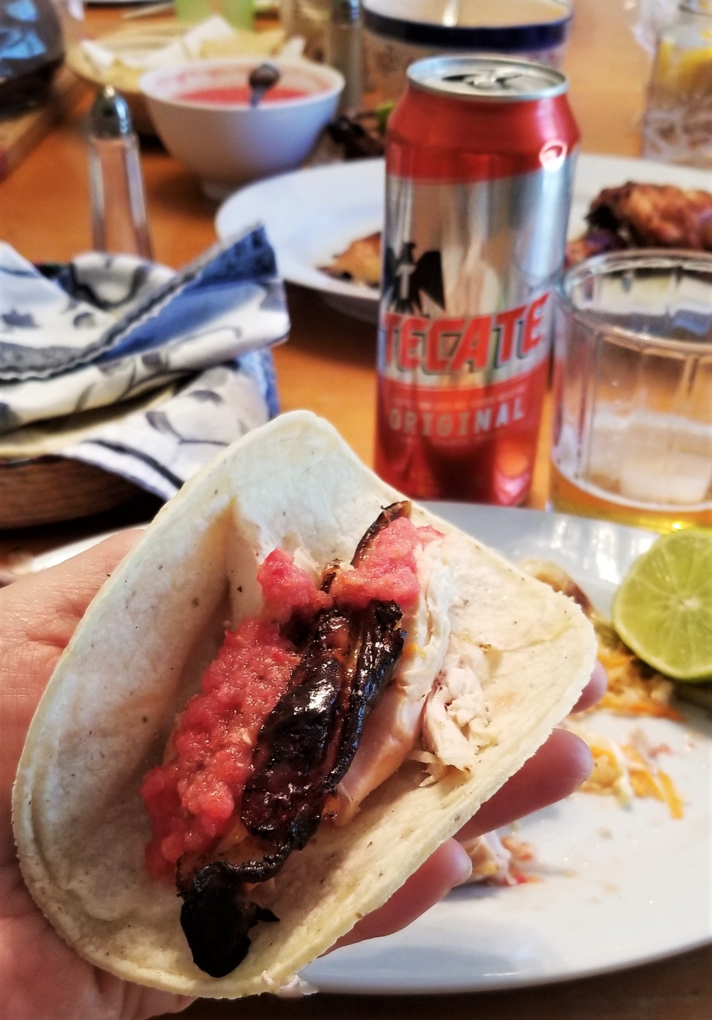 Sinaloa Style Chicken II – On a Charcoal Grill – My Slice of Mexico