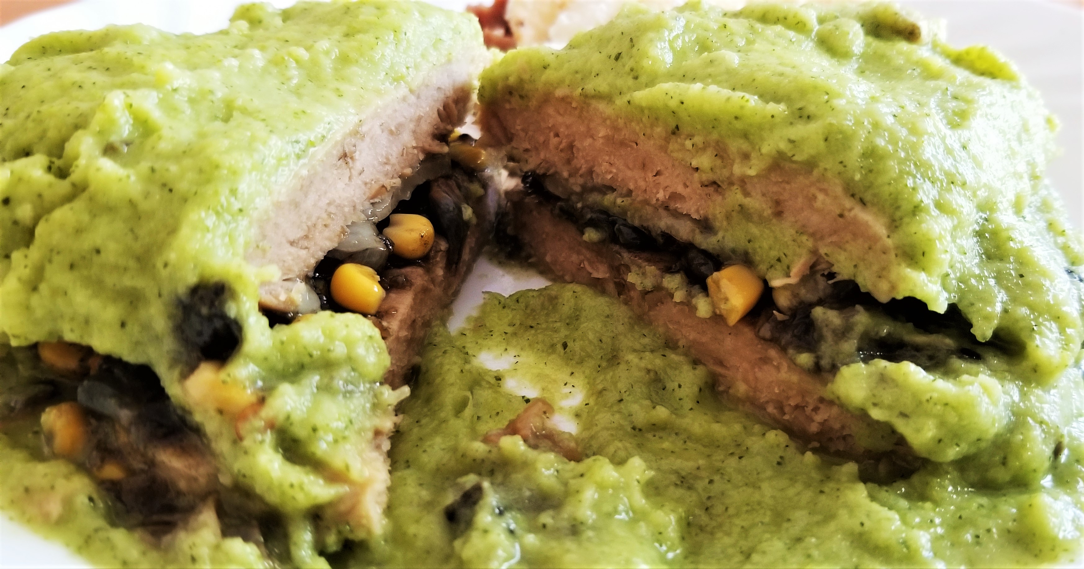 Chicken Breasts with Huitlacoche (Vegetarian Option) – My Slice of Mexico