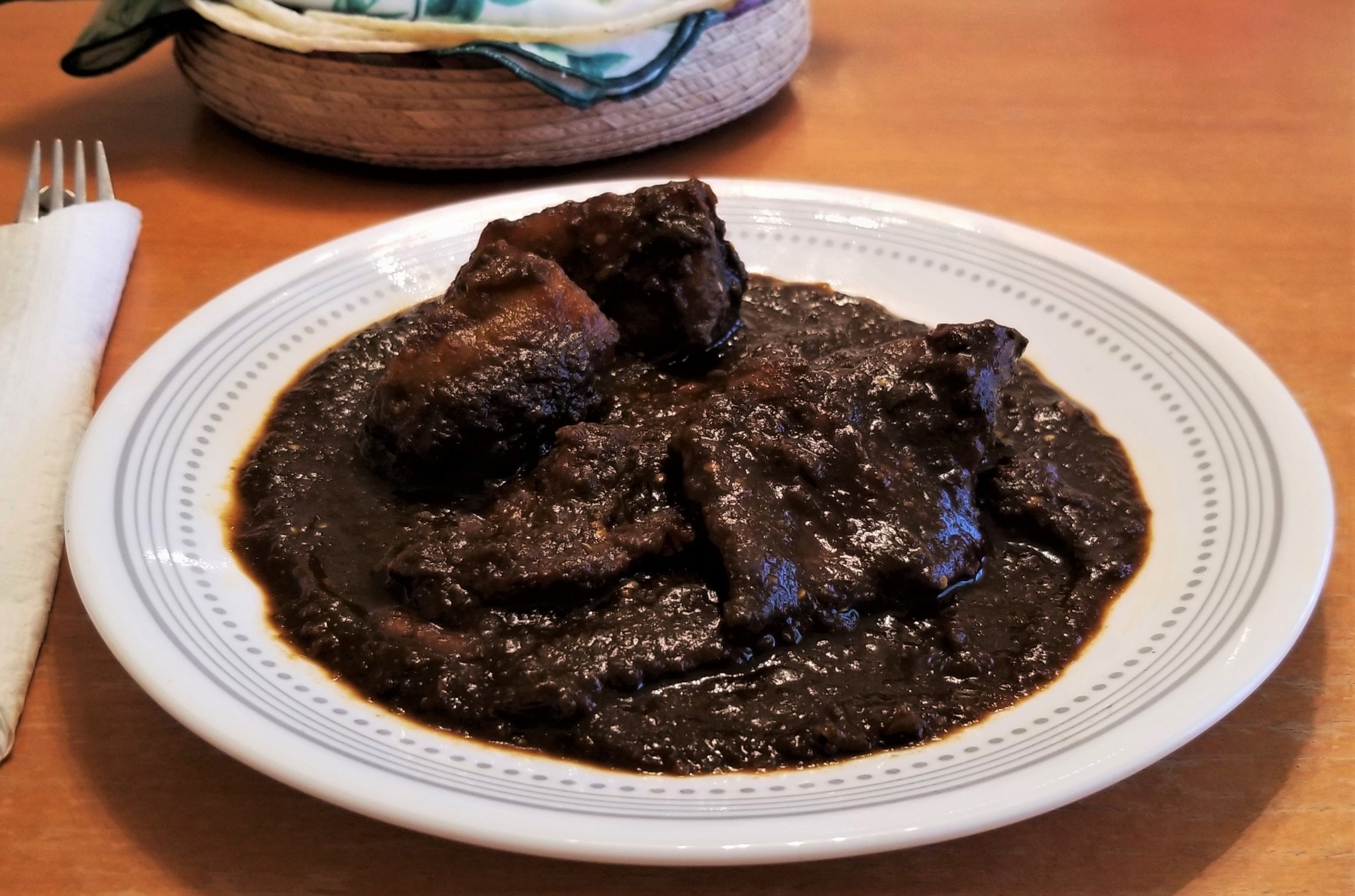 Steak in Pasilla Sauce – My Slice of Mexico
