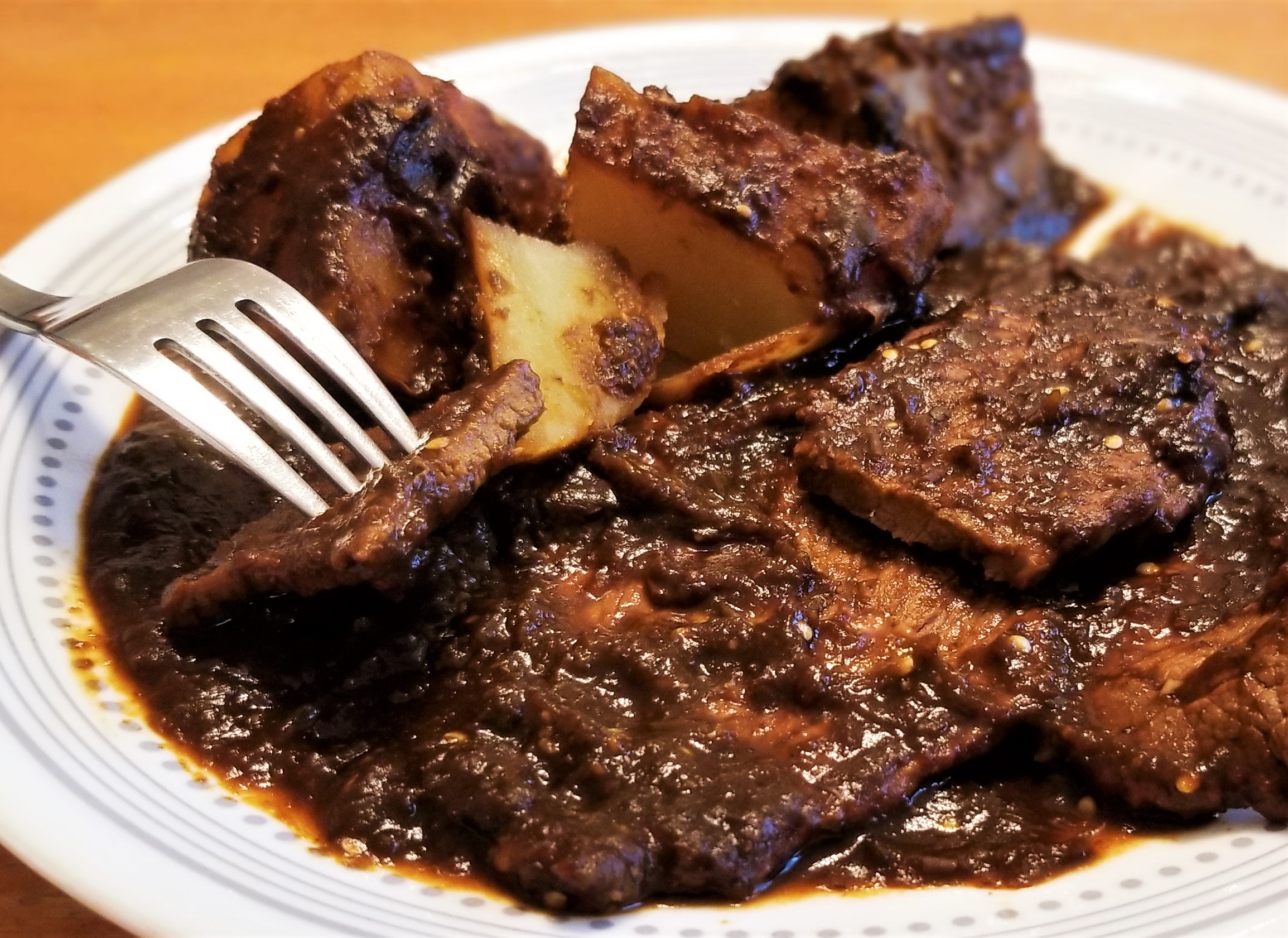 Steak in Pasilla Sauce – My Slice of Mexico