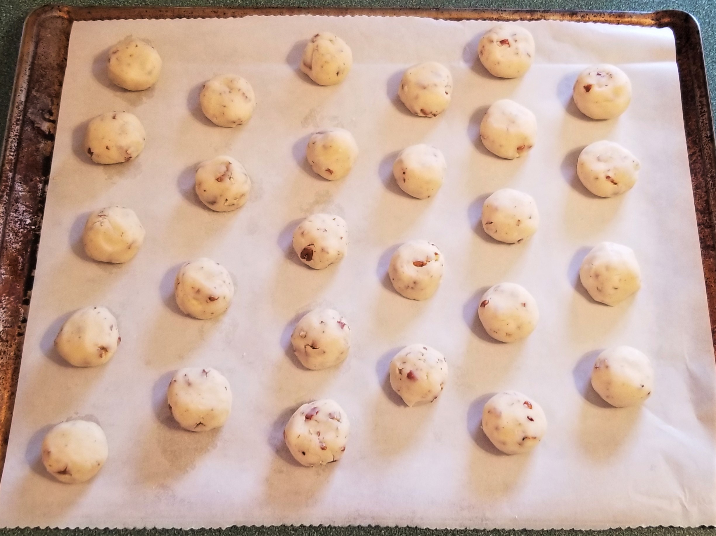 Polvorones de Nuez – Dusty Cookies with Nuts – My Slice of Mexico