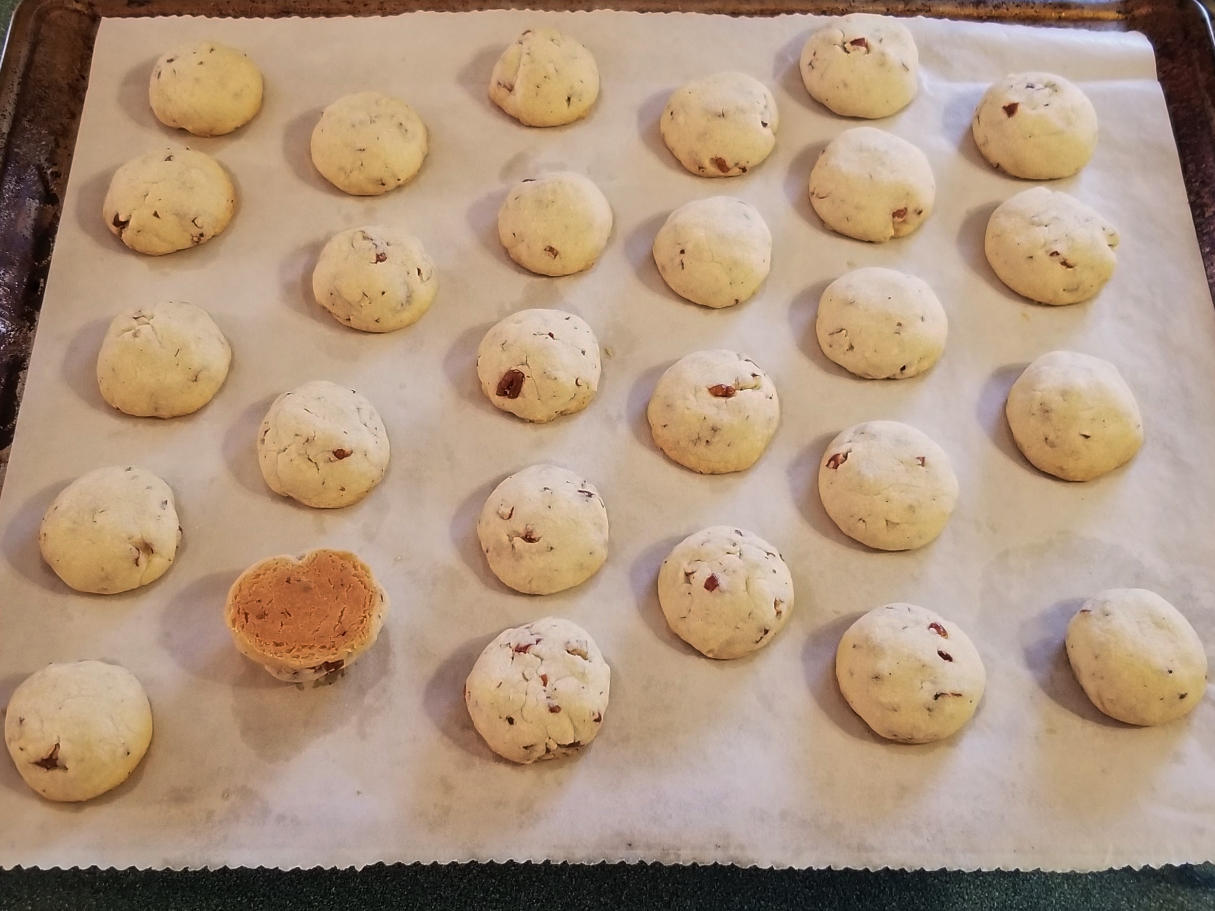 Polvorones de Nuez – Dusty Cookies with Nuts – My Slice of Mexico