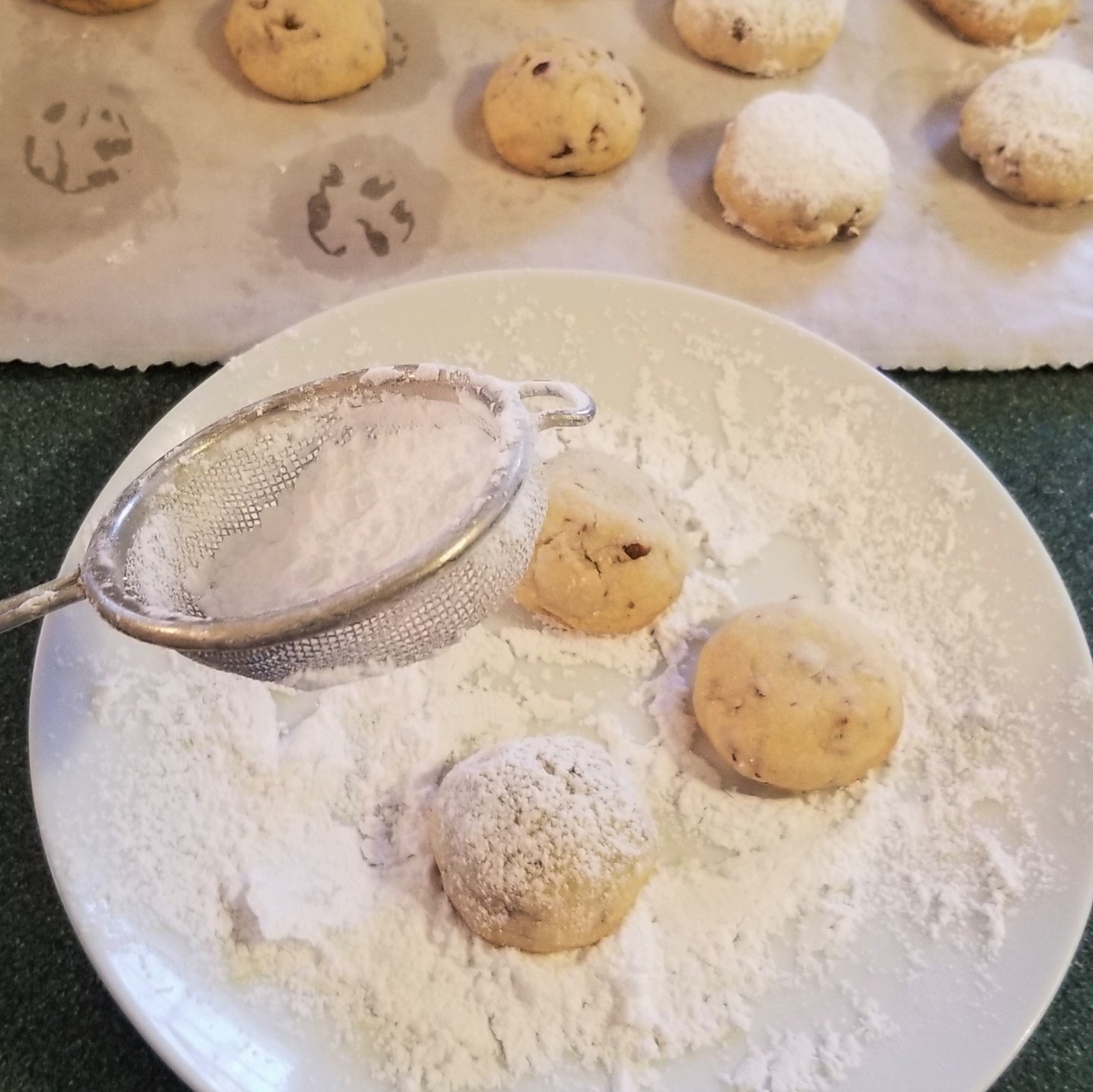 Polvorones de Nuez – Dusty Cookies with Nuts – My Slice of Mexico