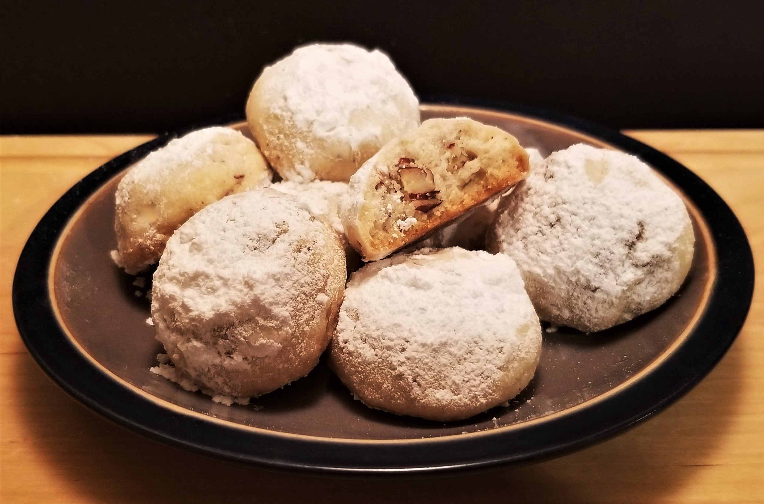 Polvorones de Nuez – Dusty Cookies with Nuts – My Slice of Mexico