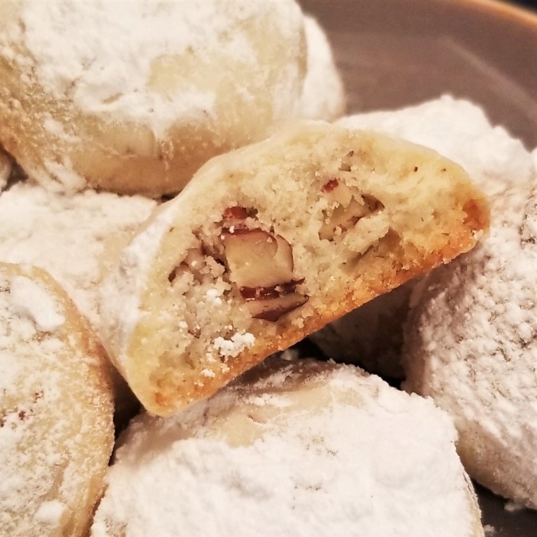 Polvorones de Nuez – Dusty Cookies with Nuts – My Slice of Mexico