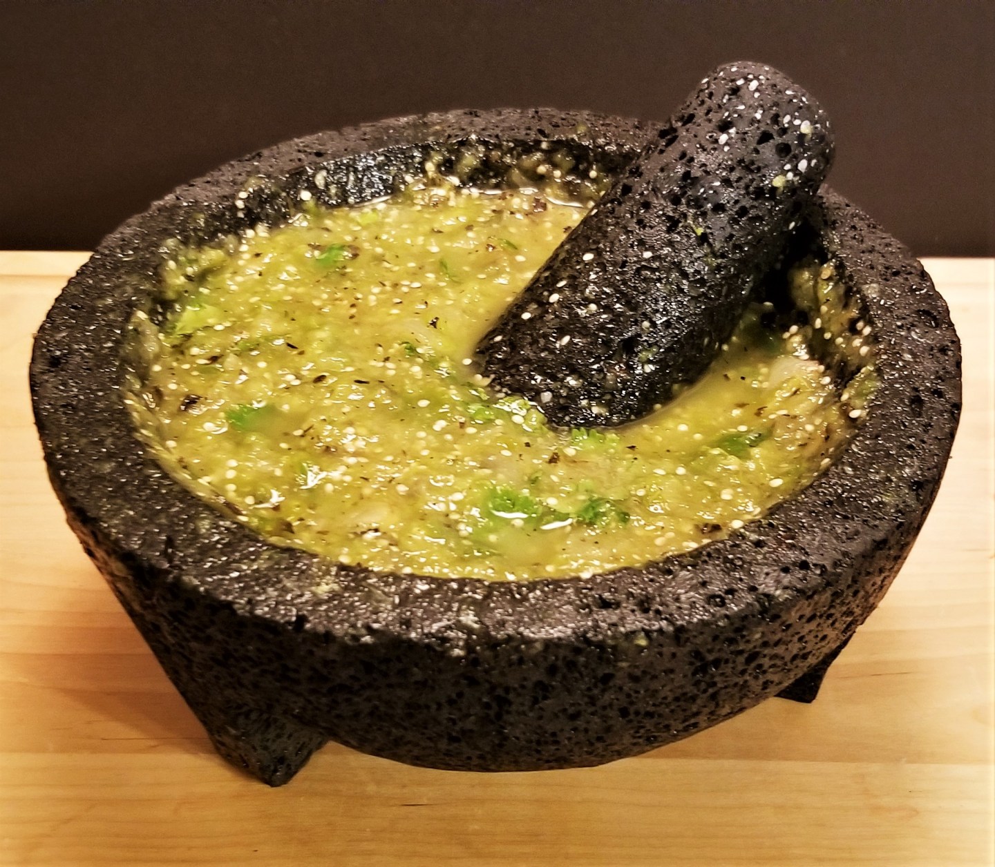 Charred Green Sauce – Salsa Verde Tatemada – My Slice of Mexico