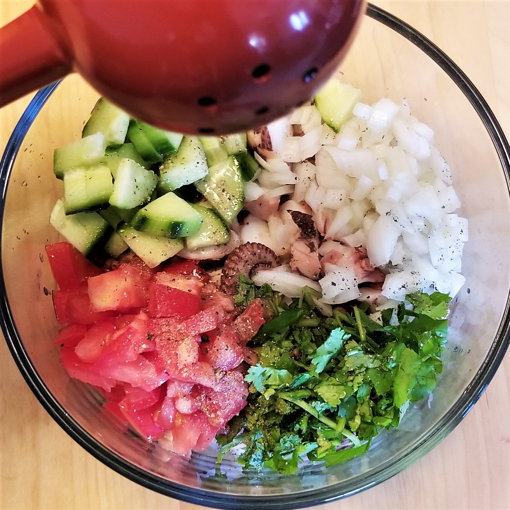 Octopus Cocktail – Coctel de pulpo – My Slice of Mexico