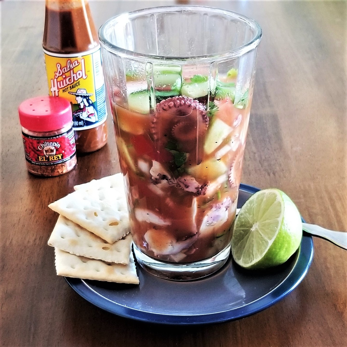 Octopus Cocktail – Coctel de pulpo – My Slice of Mexico