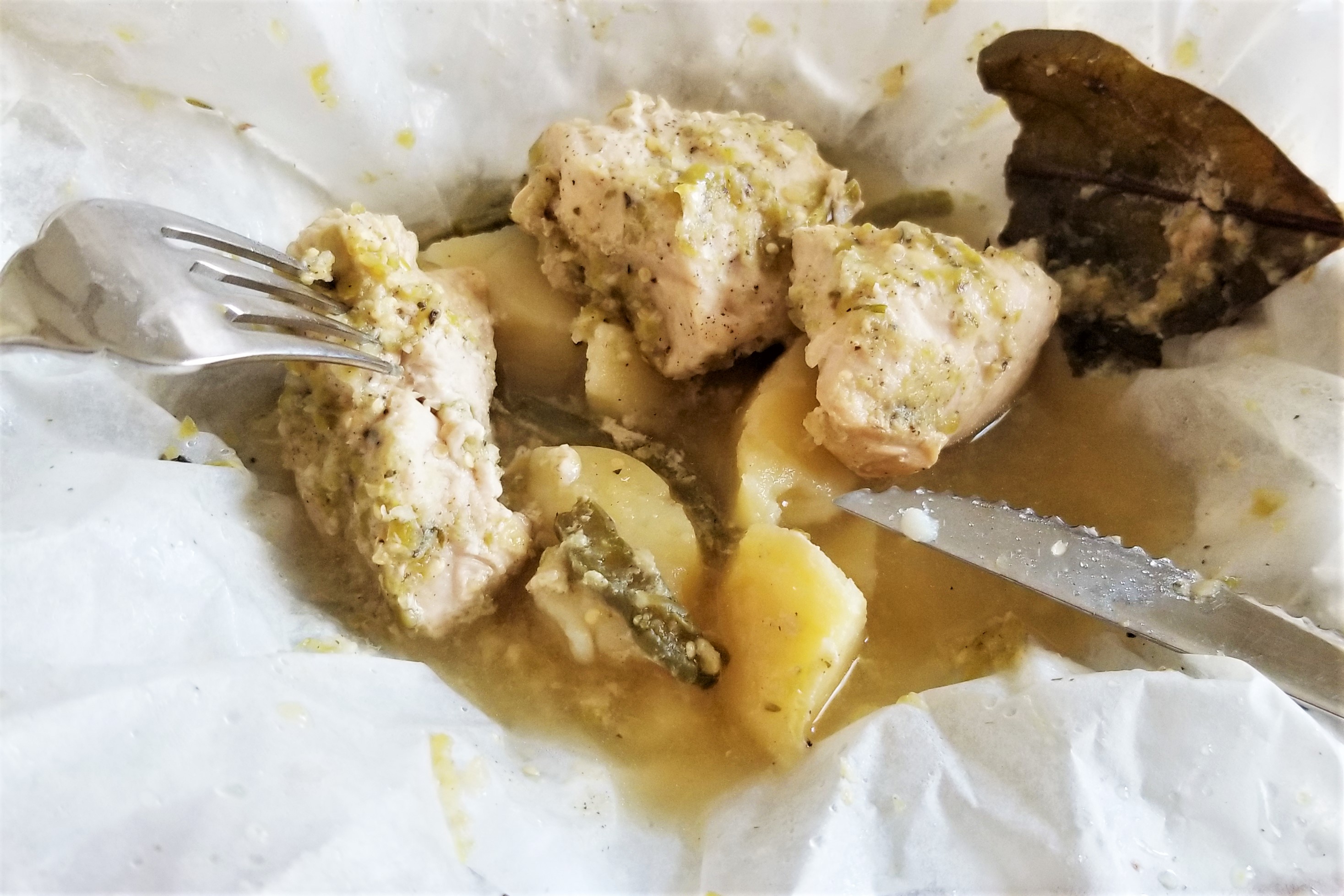 Mixiote Packets with Herbed Sauce – My Slice of Mexico