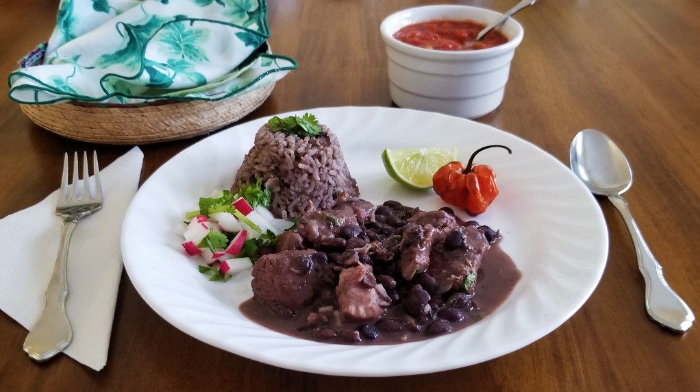 Yucatan Style Black Beans with Pork – Frijol con Puerco – My Slice of ...