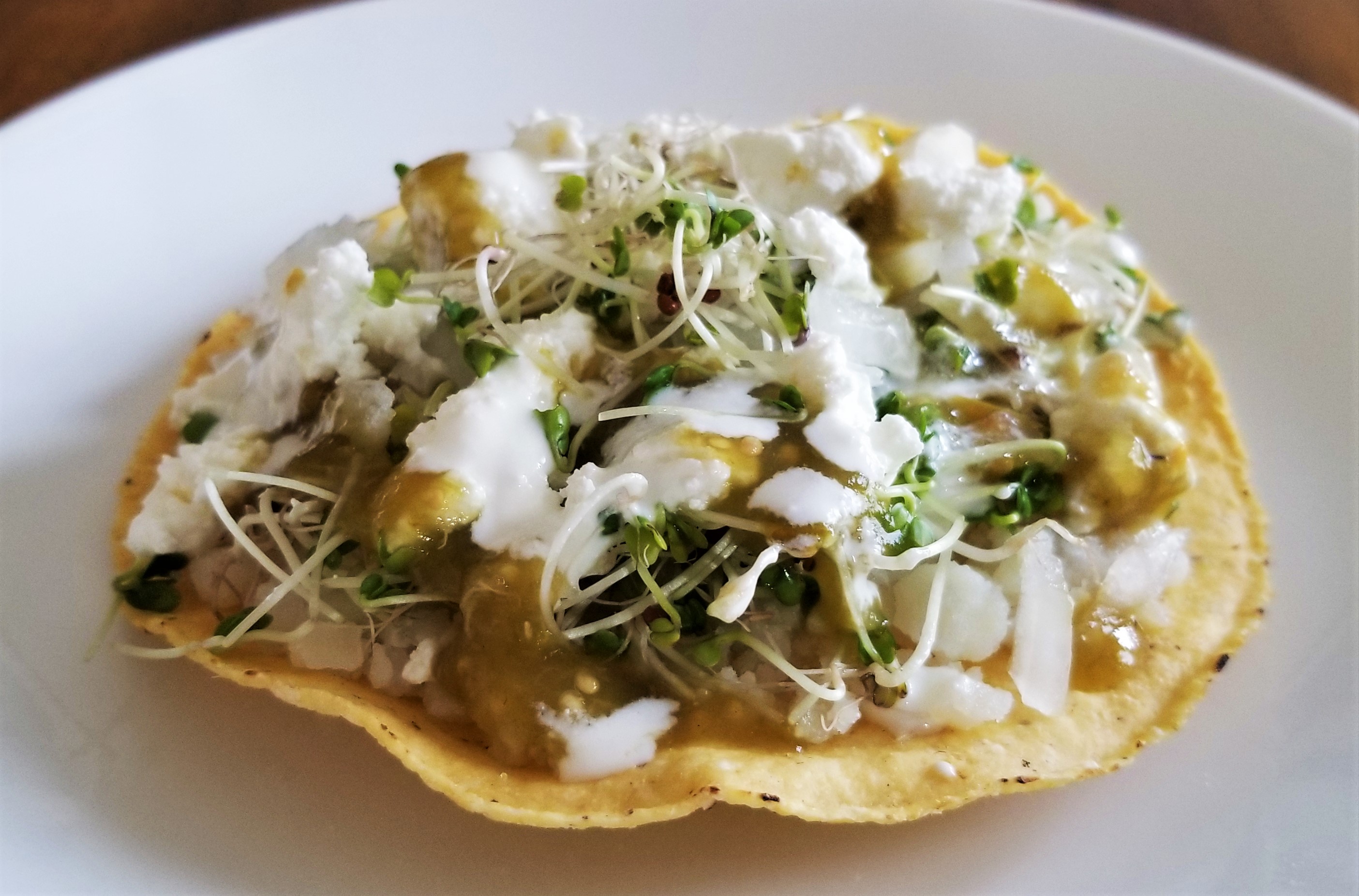 Potato Tostadas – A Vegetarian Snack – My Slice of Mexico