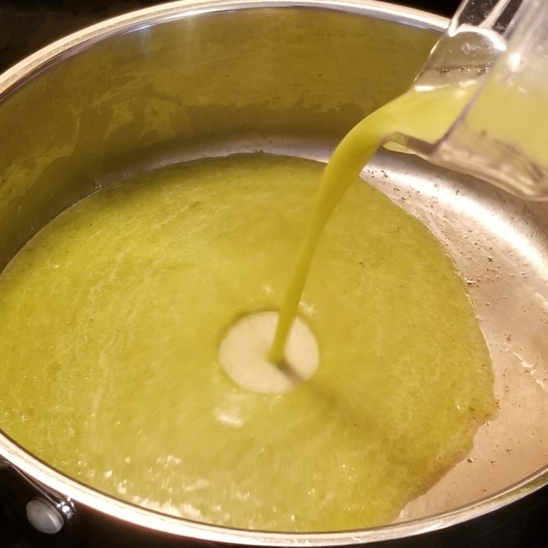 Soups – Cream of Poblano with Corn – My Slice of Mexico