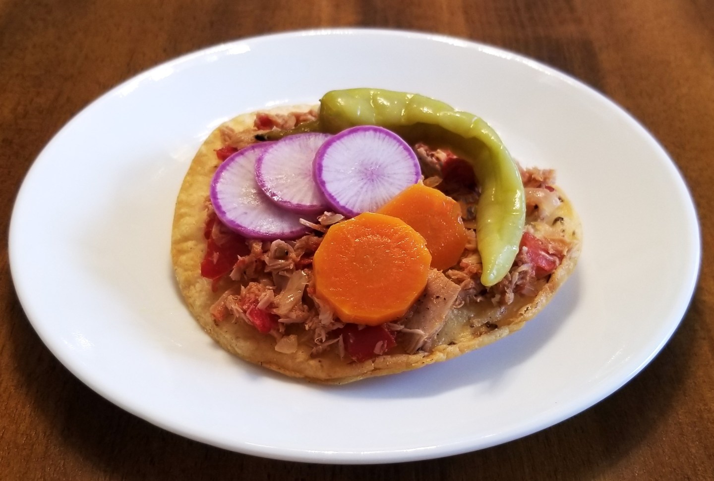 A Quick Tuna Tostada – My Slice of Mexico