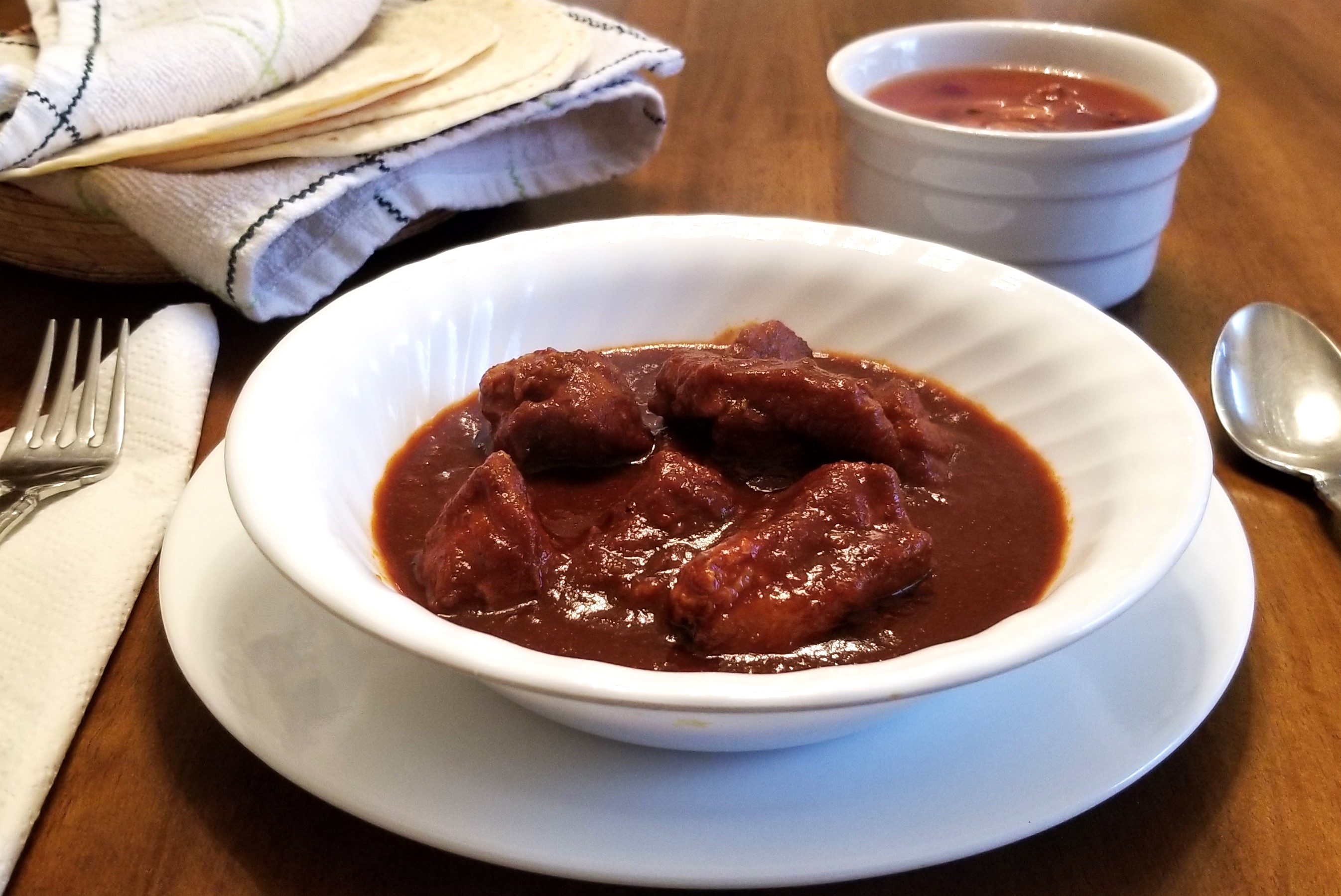 Pork in Red Sauce – Asado Rojo – My Slice of Mexico
