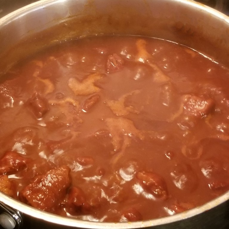 Pork in Red Sauce – Asado Rojo – My Slice of Mexico