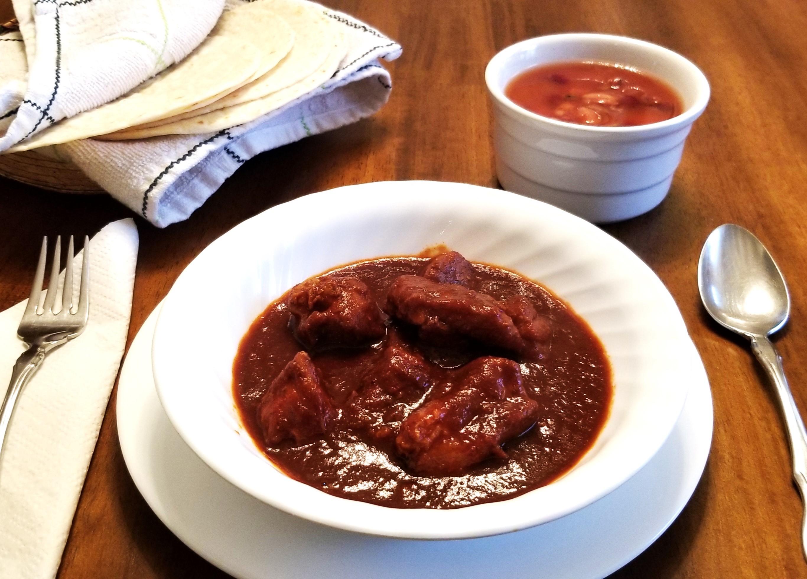 Pork in Red Sauce – Asado Rojo – My Slice of Mexico