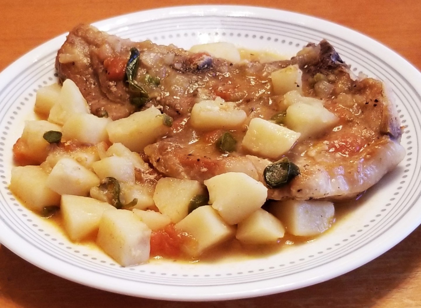 Mexican Style Pork Chops – My Slice of Mexico