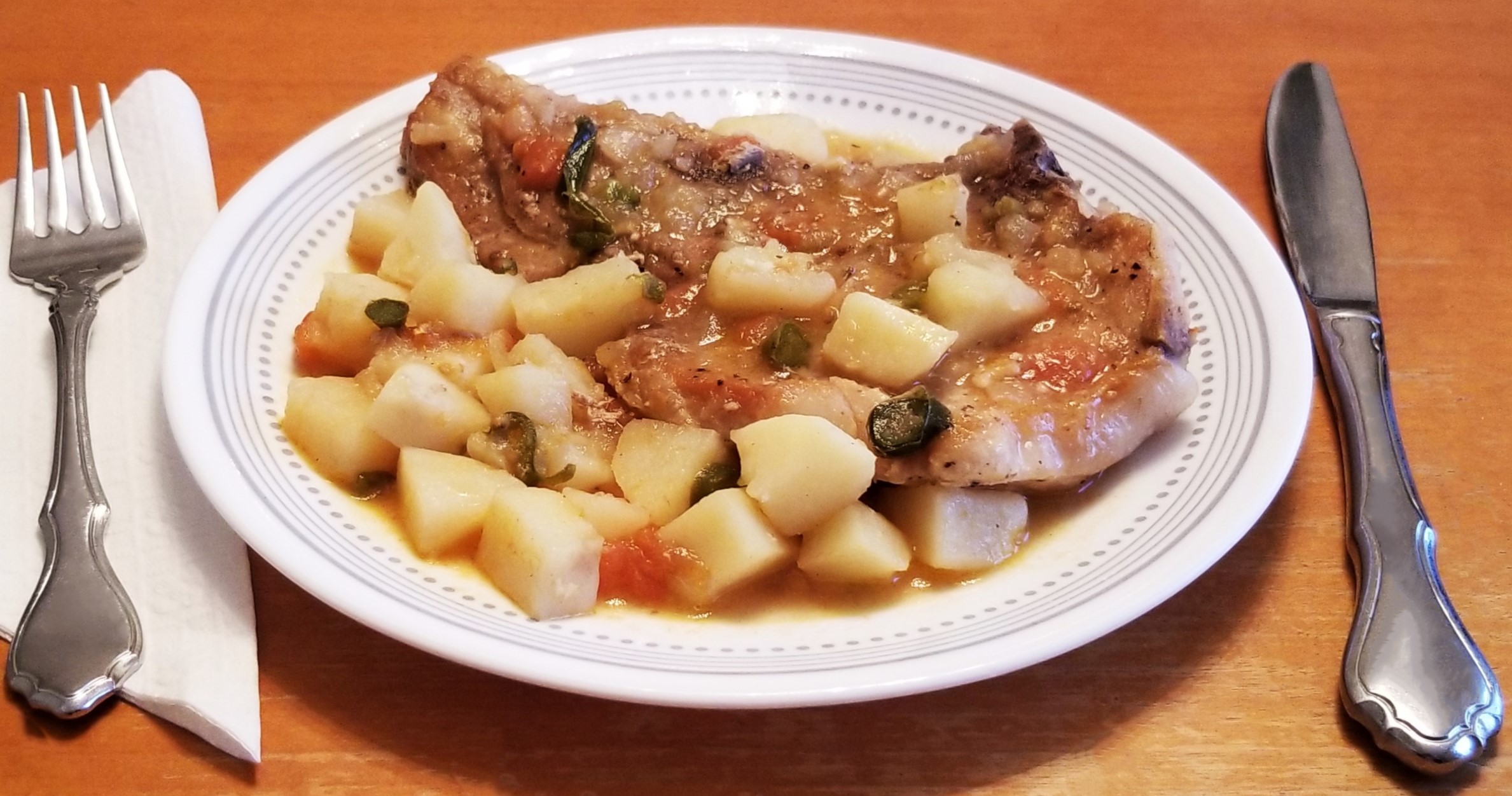 Mexican Style Pork Chops – My Slice of Mexico