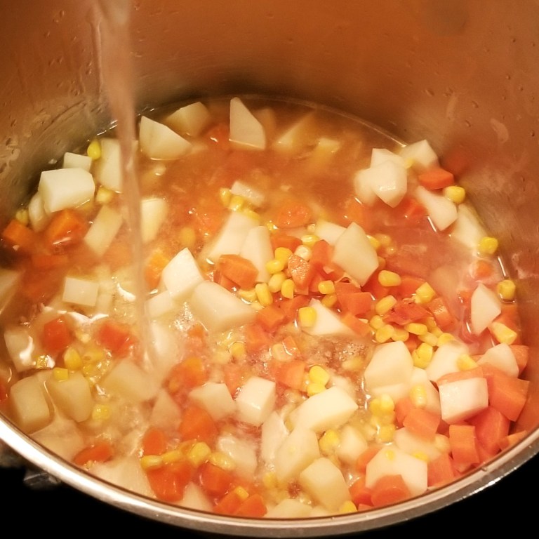 Tesmole – Chicken and Veggie Soup with Corn Dumplings – My Slice of Mexico